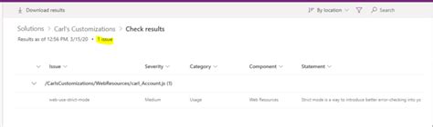 How To Run And Use The Power Apps Solution Checker Carl De Souza