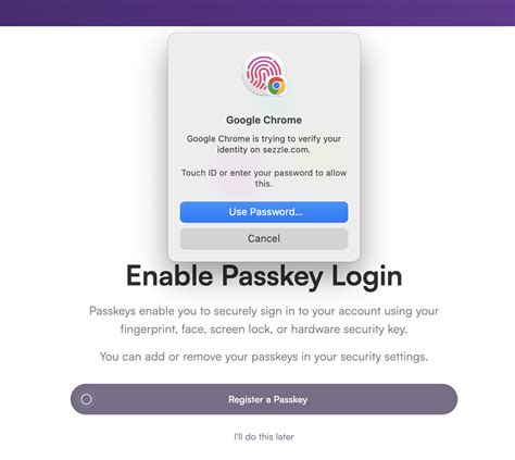 What Is Passkey Login Sezzle Canada