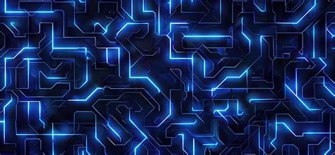 Hi Tech Pattern Background The Design Of Light The Cool Background