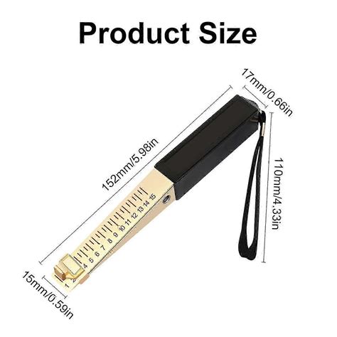 Door Gap Measuring Tool 1 15mm Fire Door Gap Gauge Checker Tool