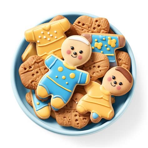 Premium Ai Image Ginger Bread Cookies