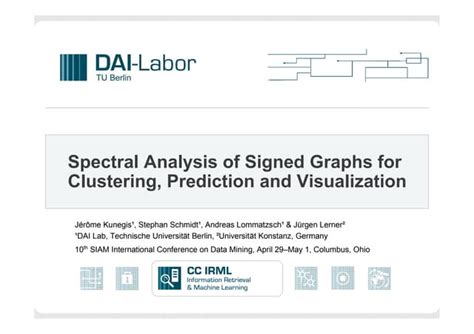 Spectral Analysis Of Signed Graphs For Clustering Prediction And