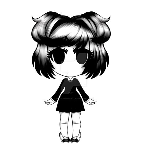 Chibi Ddlc Natsuki 2nd Act Ghost By Mokamizore97 On Deviantart