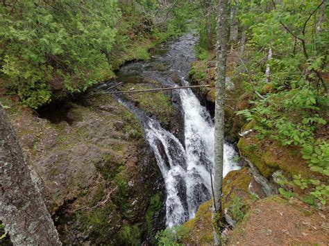 Manganese Falls 5 Waterfall Michigan Keweenaw Peninsula
