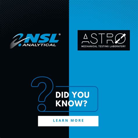 A New Collaboration In Nsl Analytical Services Inc Facebook