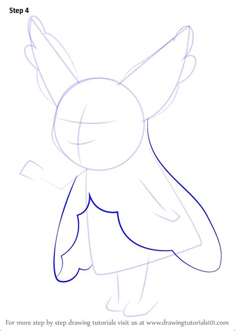 How To Draw Mega Audino From Pokemon Pokemon Step By Step