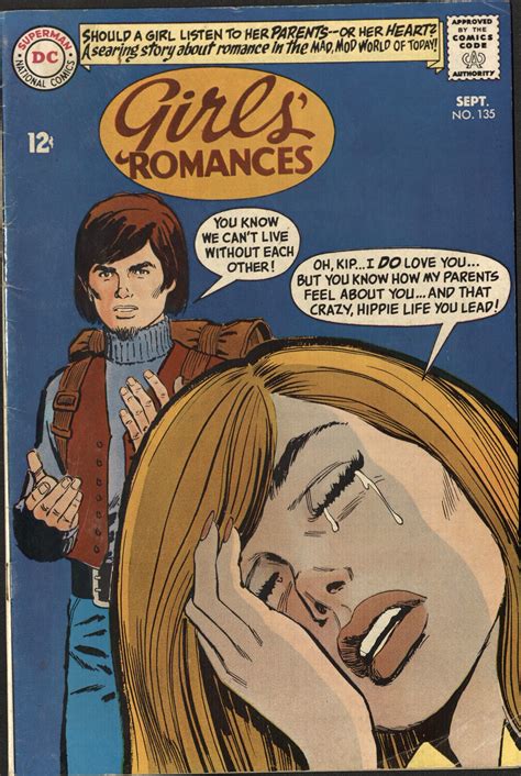 Girls Romances No 135 Dc Comics 1968 · Romancing The Comic Book