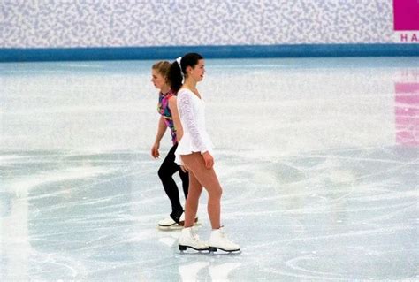 Tonya Harding During A Practice Session In Lillehammer Norway On February 17 1994 Tonya