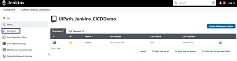 Uipath Jenkins Cicd Pipeline Tutorial Part 1 Tutorials Uipath
