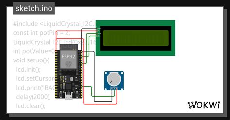 Analog Input Wokwi Esp32 Stm32 Arduino Simulator