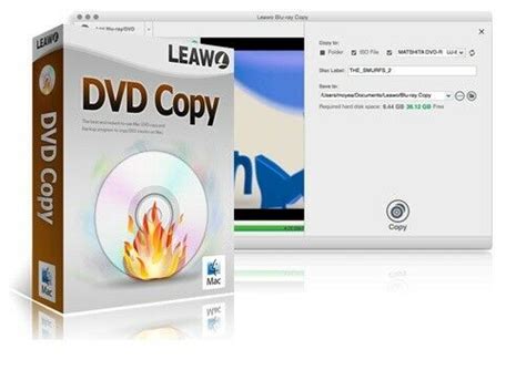 Leawo Dvd Copy Mac Backup Dvd Discs To Iso Or Disc