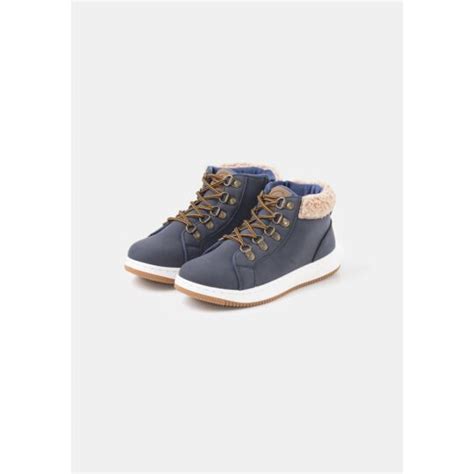 Bottillons montants enfant bleu marine TEX à Prix Carrefour
