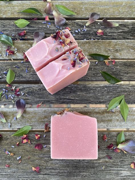 Lavender Rose Handmade Artisan Soap — Oliv And Koko