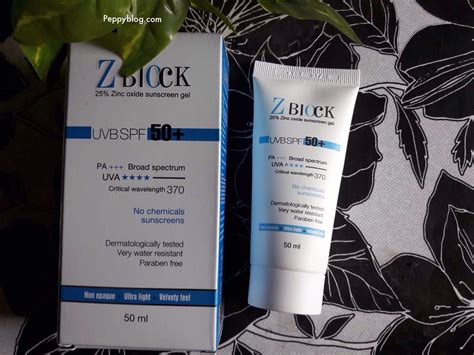 Chemical Free Mineral Sunscreen Z Block Sunscreen Review Peppy Blog
