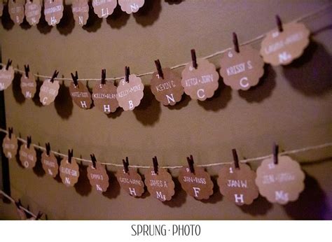Simple Diy Table Assignments Chicago Wedding Photography Wedding