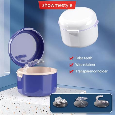 Sms Magnetic Dental Braces Storage Box Orthodontic Denture Retainer