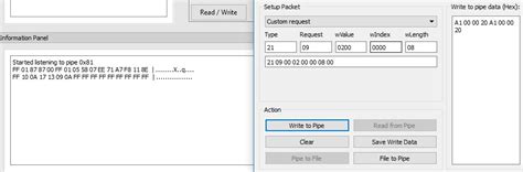 Linux USB Error 9 During Control Transfer Stack Overflow