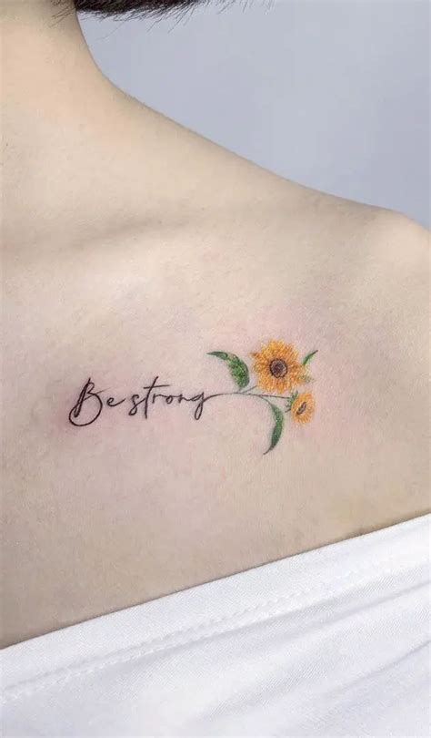 11 Pretty Sunflower Tattoo Ideas For Females That Grateful Soul