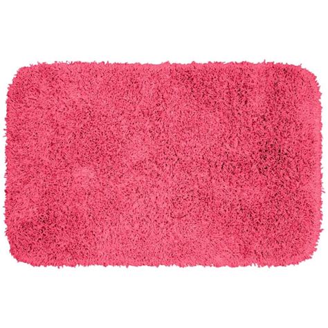 Garland Rug Jazz Pink 24 In X 40 In Washable Bathroom Accent Rug Ben