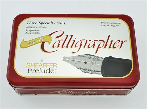 Sheaffer Prelude Specialty Nib Kit 3 Italic Nibs For Calligraphy New