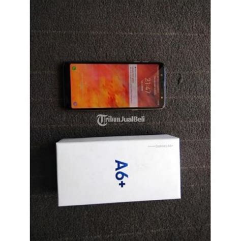 HP Samsung A6 Bekas Warna Gold Lengkap Orisinil Ram 4GB Murah Garansi Di Sleman Tribun JualBeli