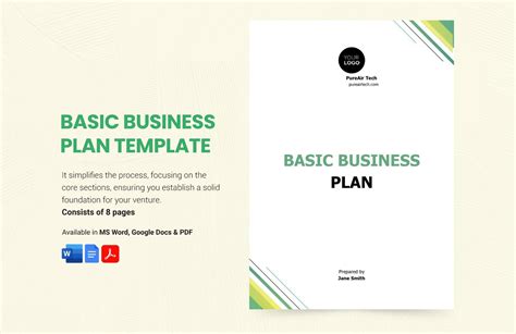 Business Plan Templates In Word Business Plan Examples Word Document
