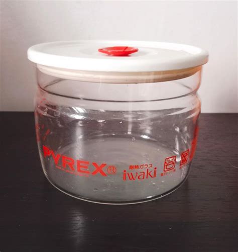 Pyrex Glass Container With Cover Furniture And Home Living Kitchenware