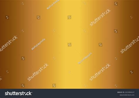 Gold Gradient Background Gold Metallic Gradient Stock Vector Royalty