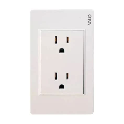 Placa Valo Contacto Duplex Pc