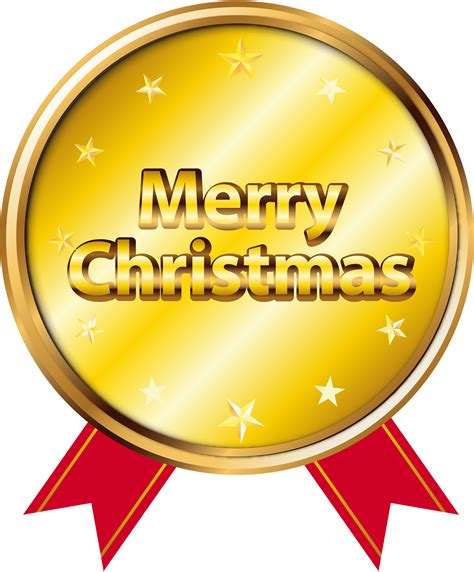 Merry Christmas Gold Png