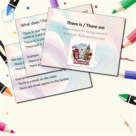 Презентация по английскому языку Конструкция There Is There Are