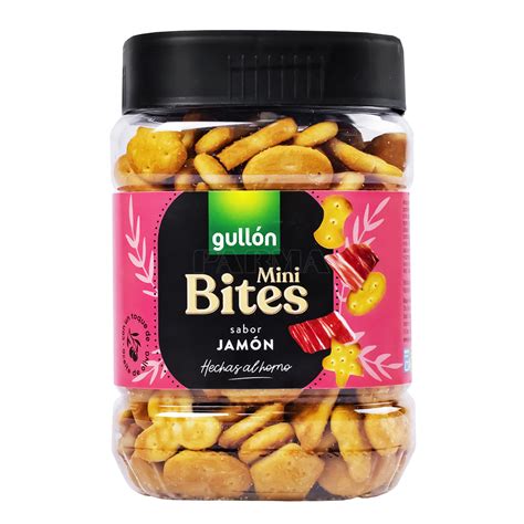 Gullon Mini Bites Ham 250gr 8410376069181 Apothiki Seven Cashandcarry