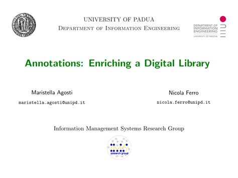Pdf Annotations Enriching A Digital Library