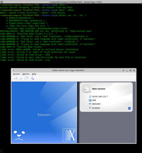 Github Caimandepamerx2go Client X2go Client From Docker Container