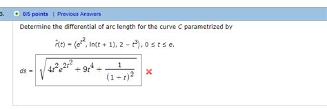 solved 3 0 5 points previous answers determine the