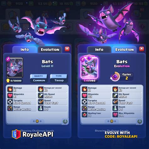 Bats Evolution Season 52 October 2023 Clash Royale News Blog
