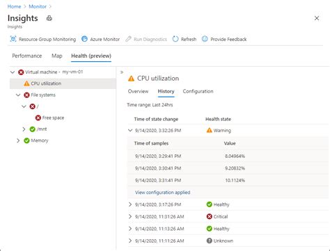 VM Insights Guest Health Preview Azure Monitor Microsoft Learn