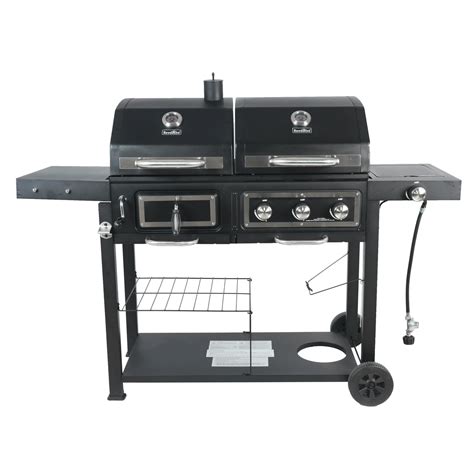 Revoace Dual Fuel 3 Burner Gas And Charcoal Combo Grill 147 At Walmart