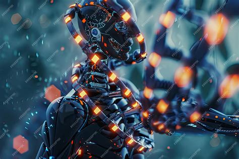 Premium Photo Ai Dna Gene Editing Technology Biotech Genetic Engineering