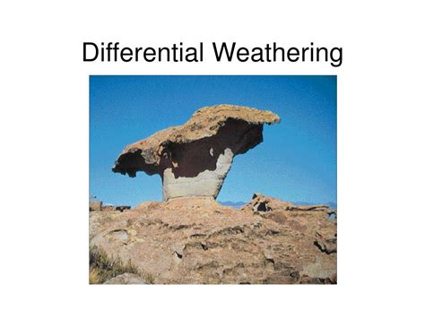 PPT WEATHERING EROSION SOIL FORMATION PowerPoint Presentation ID