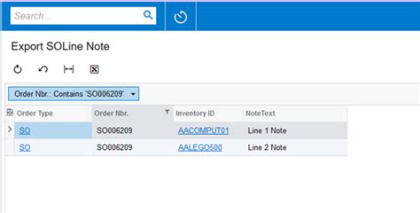 How To Export Record Notes In Acumatica Acumatica Expert