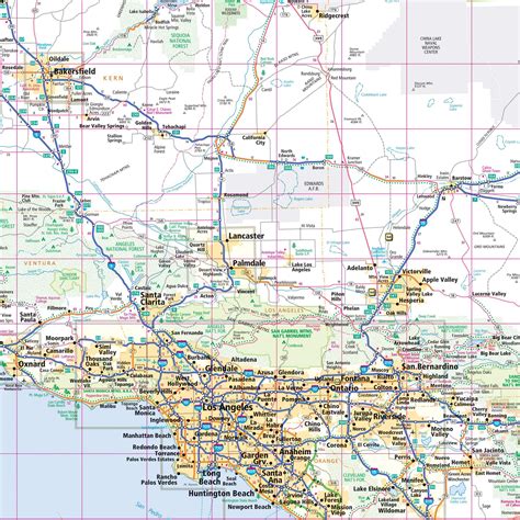 Buy California Road Map By Rand Mcnally 2023 The Chart And Map Shop