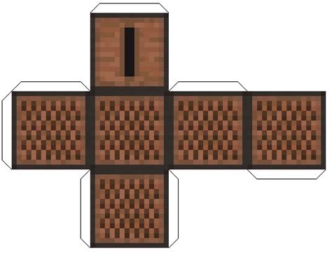 Jukebox Papercraft Minecraft Skin Minecraft Printables Minecraft