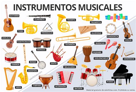 Conoces Los Nombres De Los Instrumentos Musicales Musicway