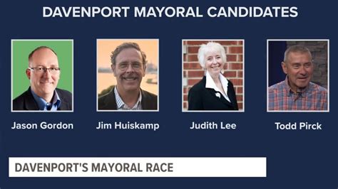 Race For Davenport Mayor Meet The Oct 7 Primary Election Candidates