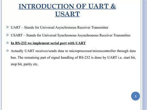 Uart Ppt Computer Peripherals Computing
