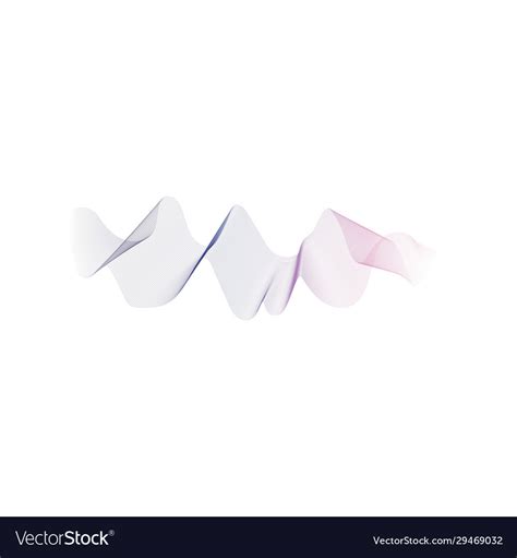 Wave Line Icon Royalty Free Vector Image Vectorstock