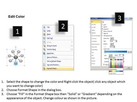 7 converging and diverging factors process flow gear chart powerpoint