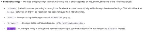 Native Facebook Login On Ios · Issue 3011 · Expoexpo · Github