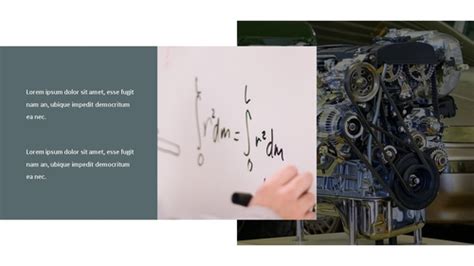 Mechanical Engineering 기계 공학 ppt Template